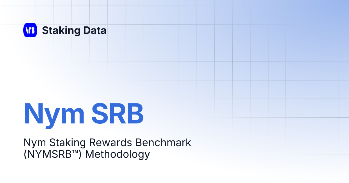 Nym SRB | Staking Data