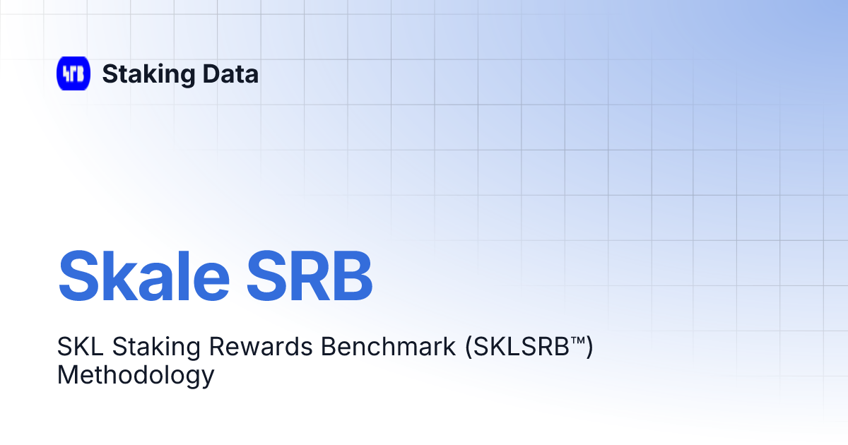 Skale SRB | Staking Data