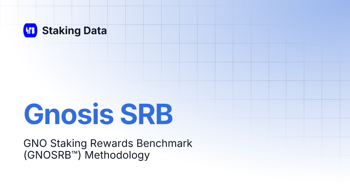 Gnosis SRB | Staking Data